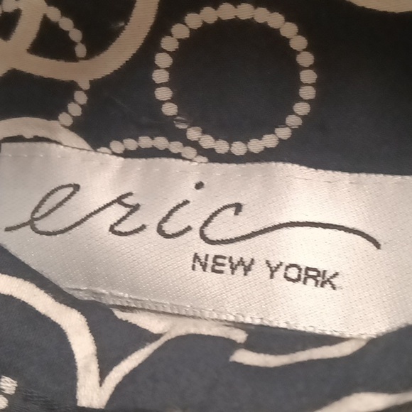 eric NEW YORK | Pants & Jumpsuits | Nwt Eric New York Black And White ...